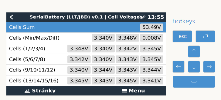 Cell Voltages by piapiacz · Pull Request #87 · Louisvdw/dbus-serialbattery · GitHub