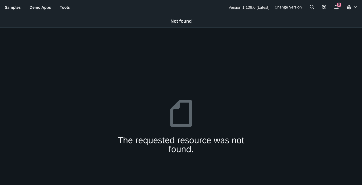 Invalid Link On The Landing Page · Issue 3674 · Sap Openui5 · Github