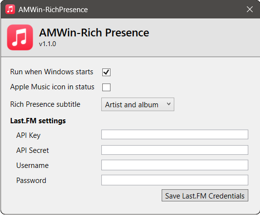 GitHub - cillyk/AMWin-Last.fm-Scrobbler: A Last.fm scrobbler for Apple ...