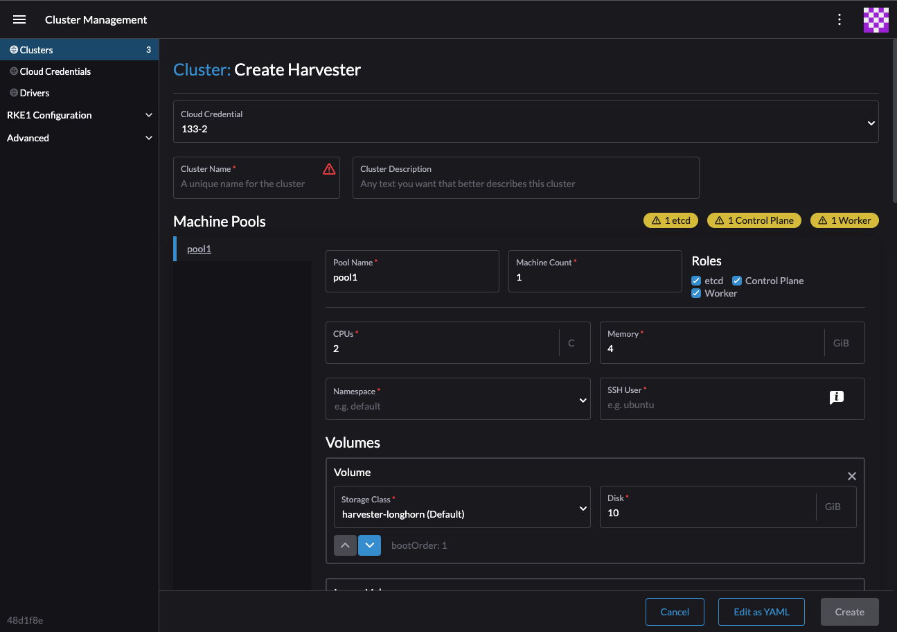 [BUG] Can not create RKE2 cluster after enable Elemental extension · Issue #8059 · rancher ...
