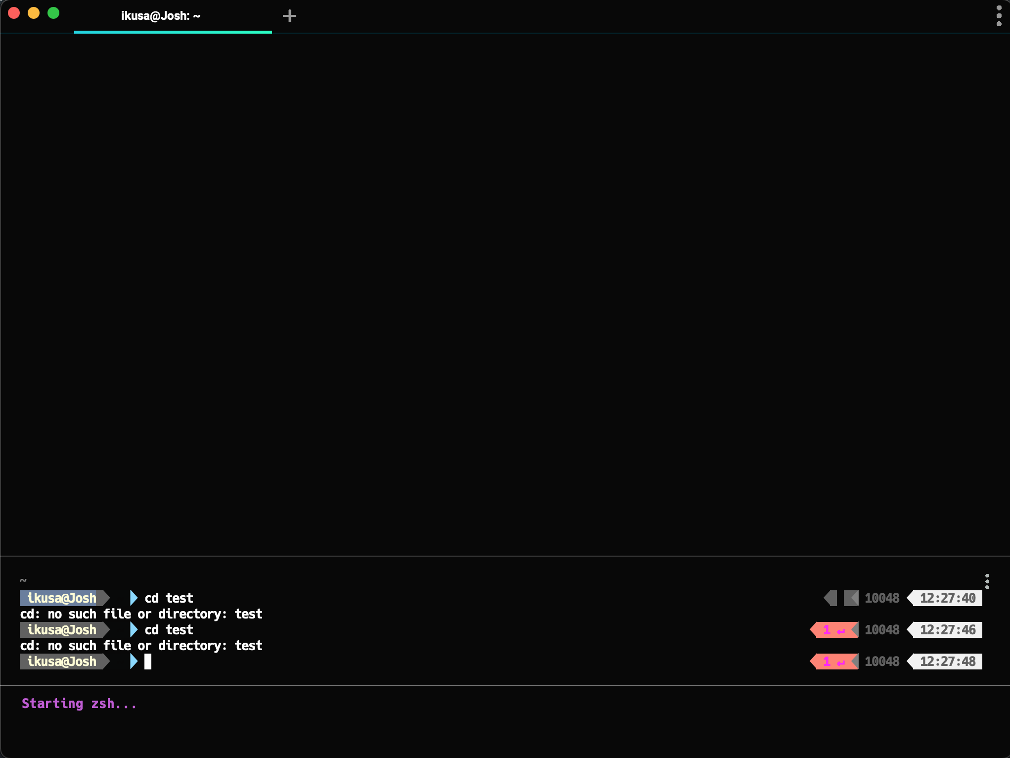 Core: Stuck at starting ZSH · Issue #86 · warpdotdev/Warp · GitHub