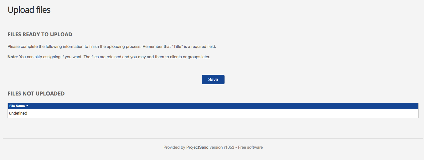 Error when uploading files: filename undefined · Issue #694 · projectsend/projectsend · GitHub