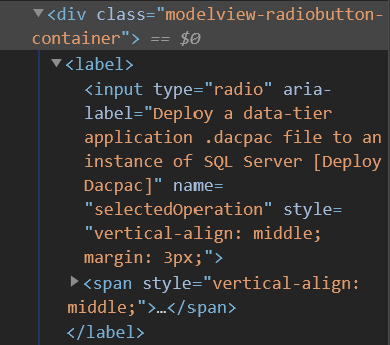 Wrap radio button labels in a tag · Issue #15205 · microsoft ...