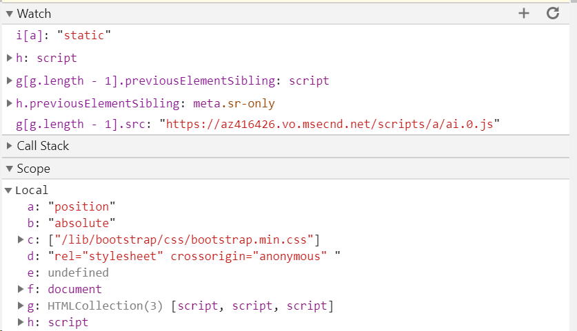 asp-fallback CSS tag helper affected by Application Insights JavaScript · Issue #8889 · dotnet ...