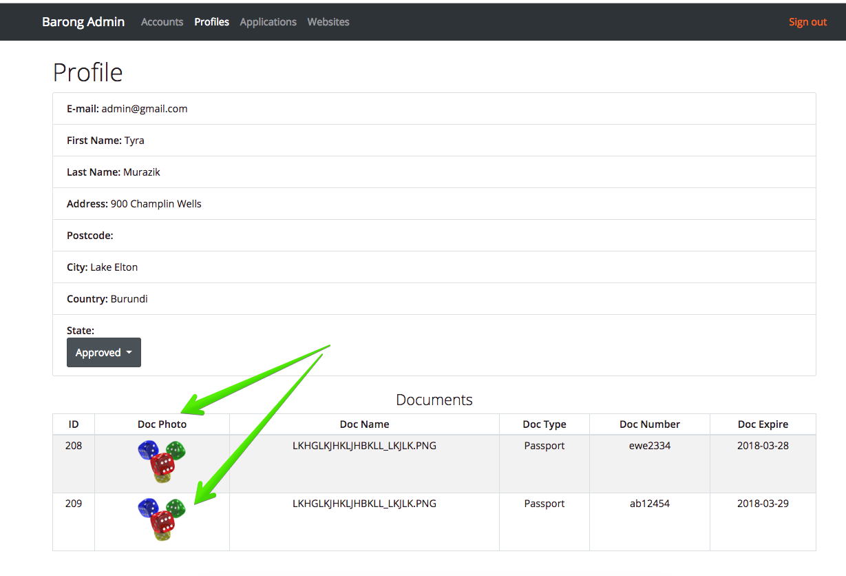 If I submit second document after approval of first it is not displayed in admin panel · Issue ...