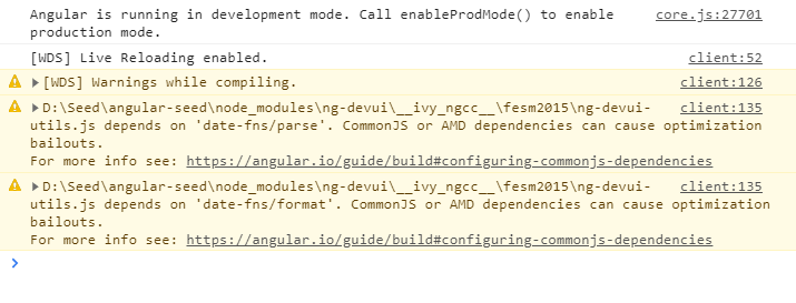 Warning: D:\Seed\angular-seed\node_modules\ng-devui\__ivy_ngcc__\fesm2015\ng-devui-utils.js ...