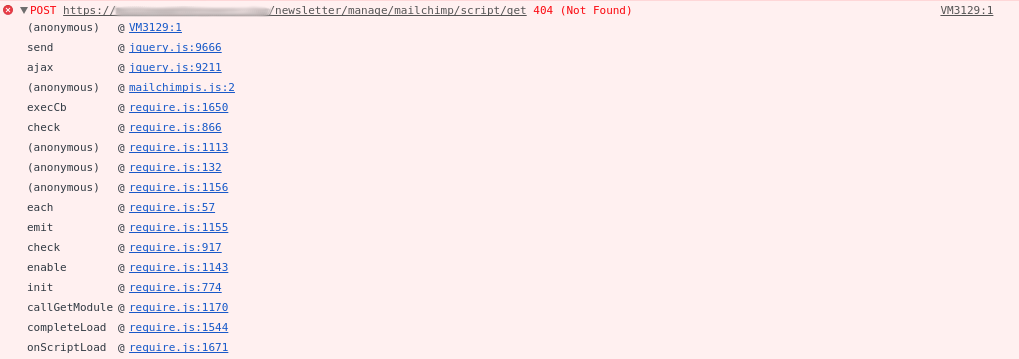 Resubscribing a customer from Magento throws a 500 error due to Fatal Uncaught Error: "Call to a ...