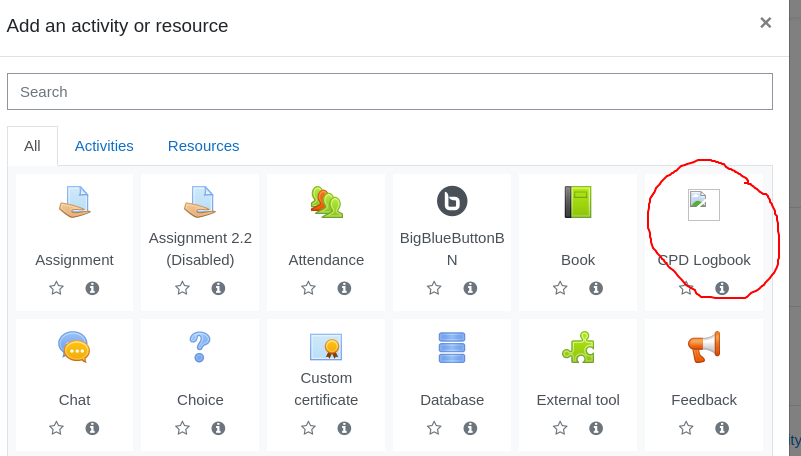 Add pix icon · Issue #14 · catalyst/moodle-mod_cpdlogbook · GitHub