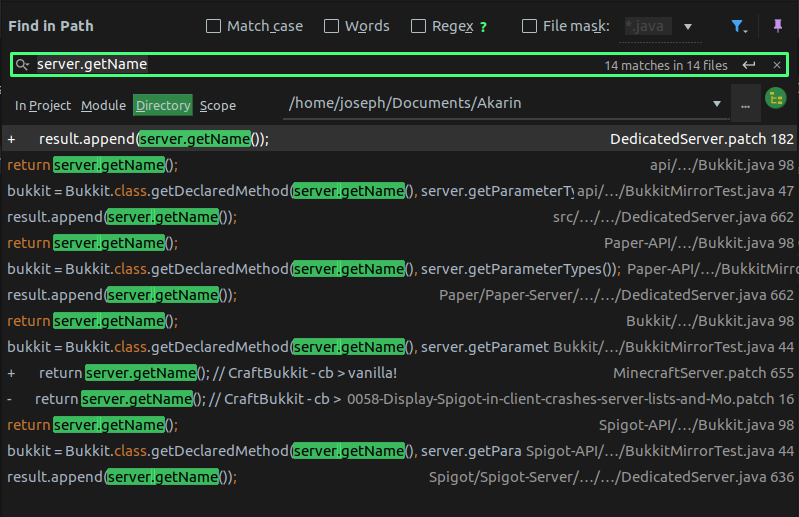 This server is running Paper error. · Issue #109 · Akarin-project/Akarin · GitHub