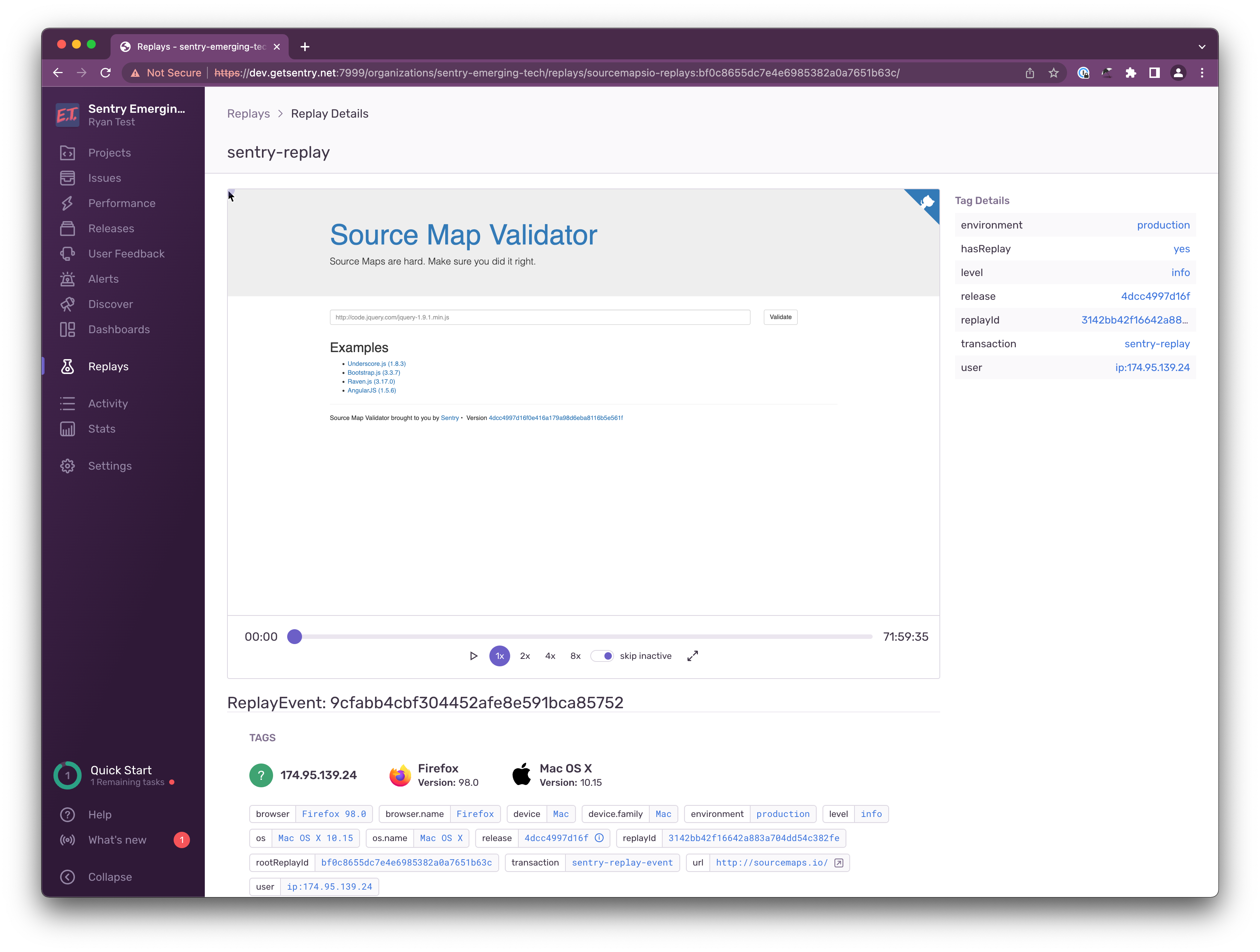 Fetch And Render All Replay Events Spans And Breadcrumbs · Issue 33060 · Getsentrysentry · Github