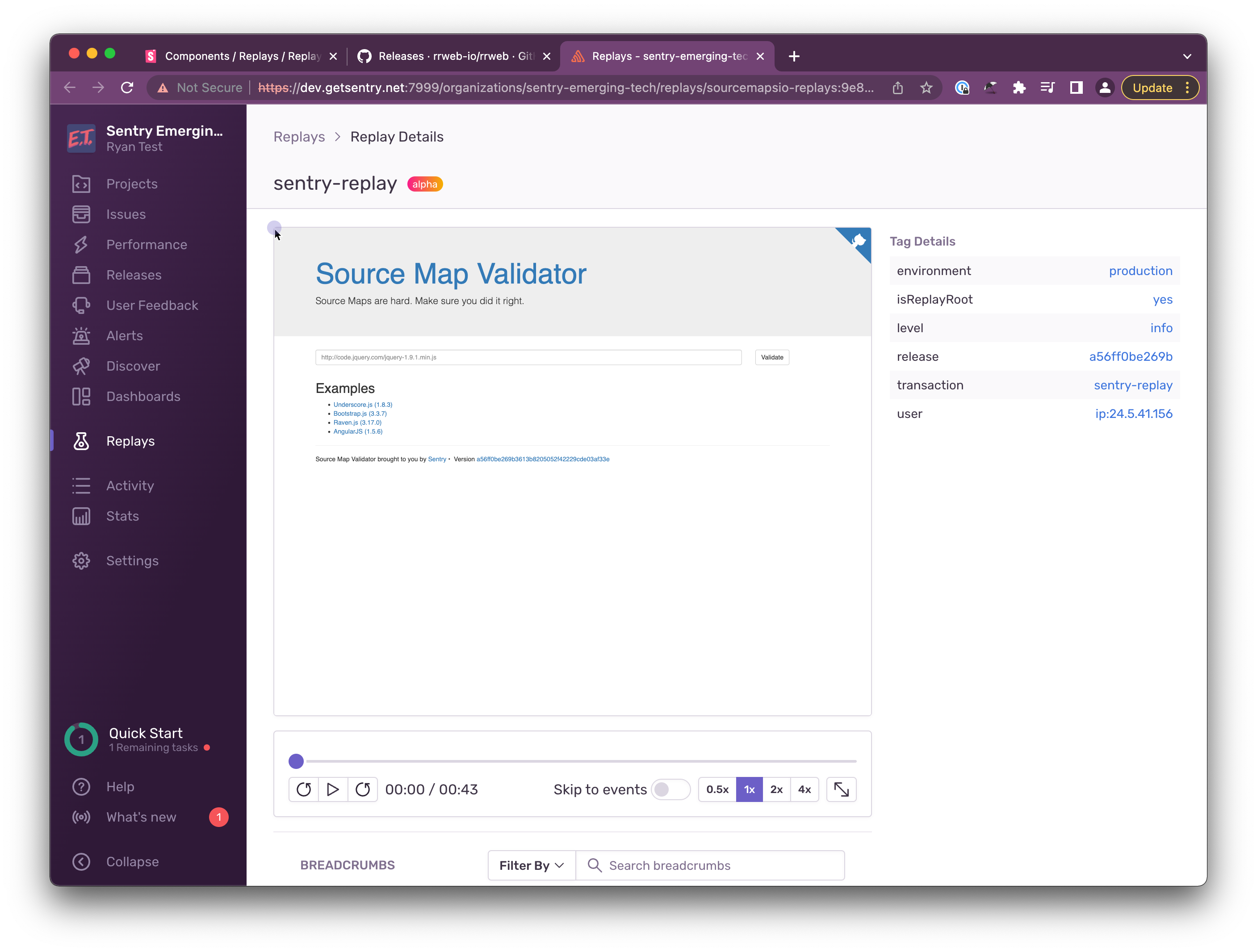 Replay mouse position seems to be offset · Issue #33513 · getsentry/sentry · GitHub