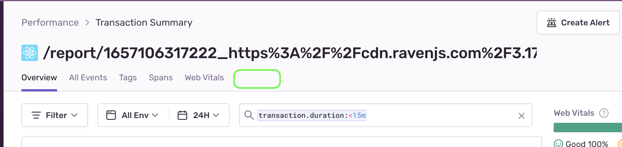 Performance Summary Pages Should Include A New Tab Called Replays To List All The Replays