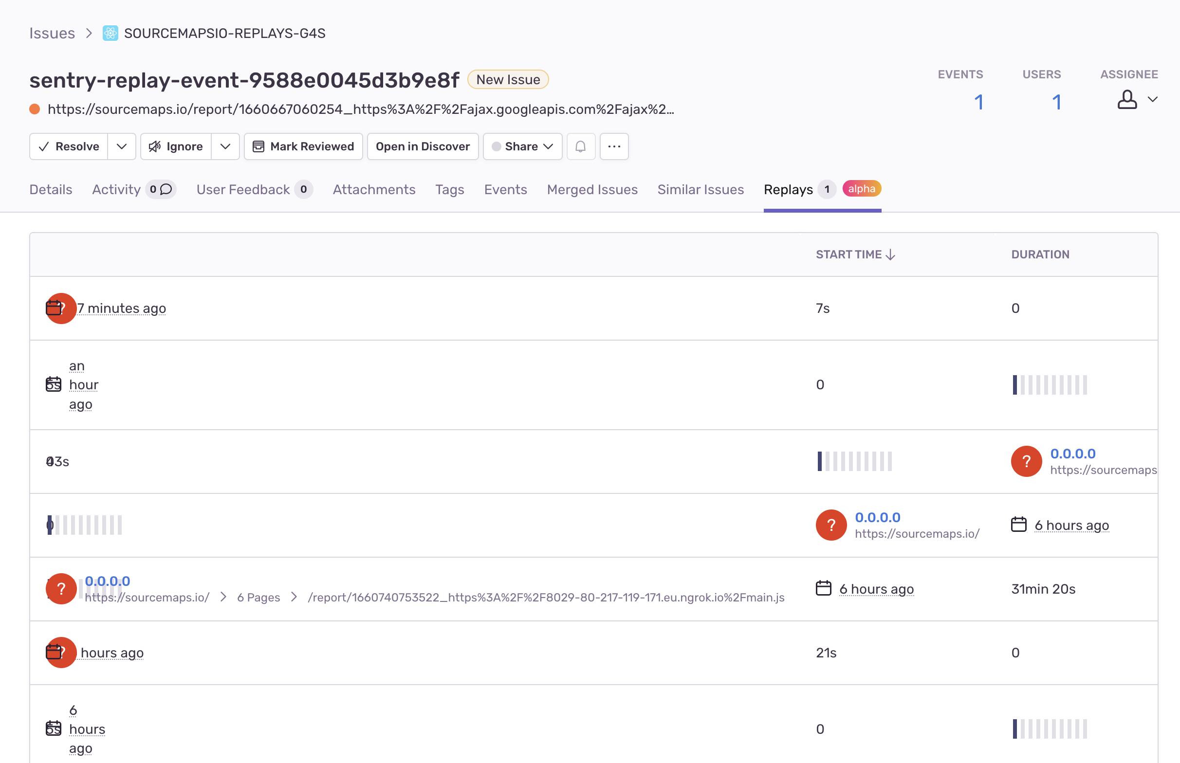 Bug: Mixed up column rendering on transaction details and issues/replays pages · Issue #37933 ...