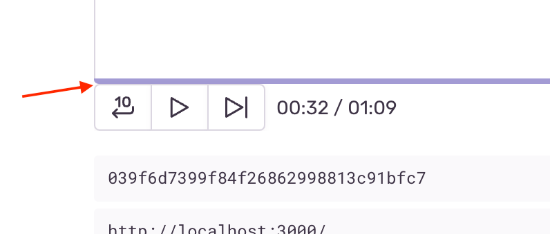 Missing space between the ReplayView and the ReplayController on Error Details page · Issue ...