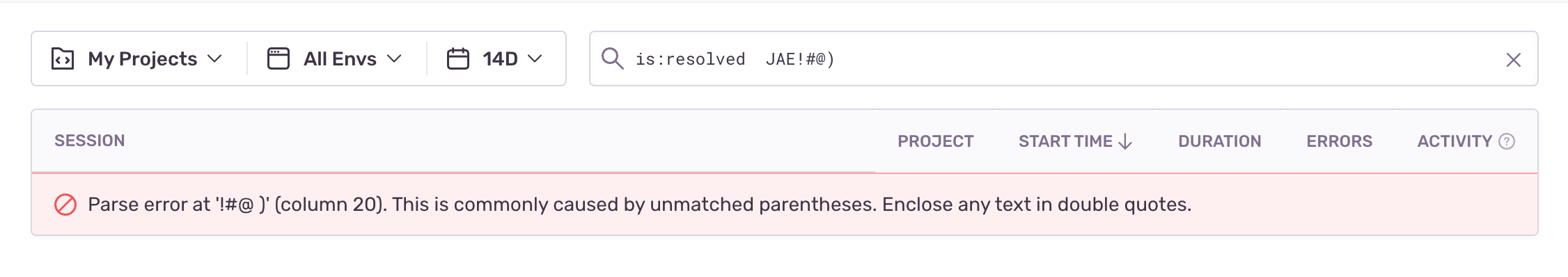Replay Search results should render and match what Issues does · Issue #38575 · getsentry/sentry ...