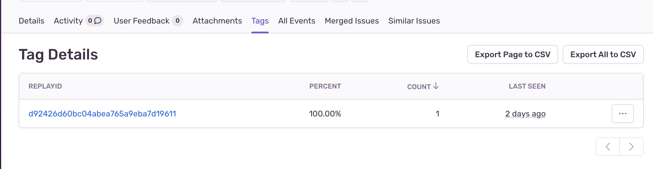 `/issues/:project/tags/:tagName=replayId/` Links to events instead of replays · Issue #41566 ...