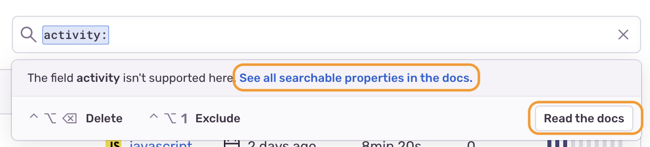 Add List Of Searchable Replay Fields To The Docs · Issue 5987 · Getsentry Sentry Docs · Github