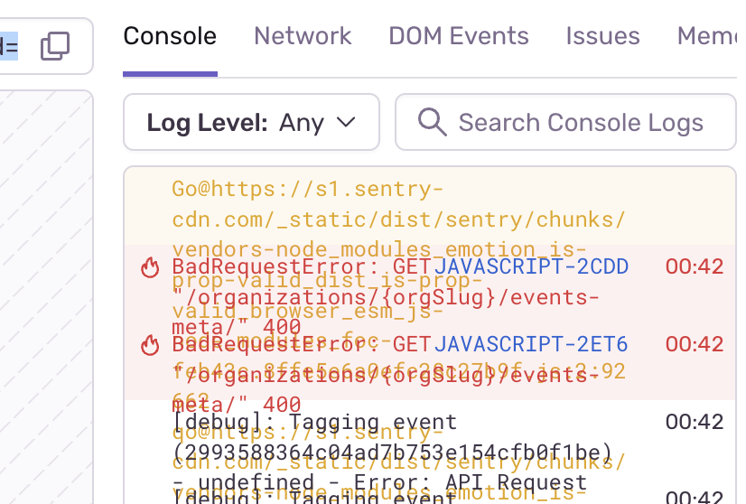 Replay Details: When resizing replay video, console messages sometimes overlap and become ...