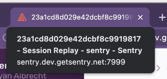 Replay Index needs a document title set `Session Replay - $org - Sentry` · Issue #45168 ...