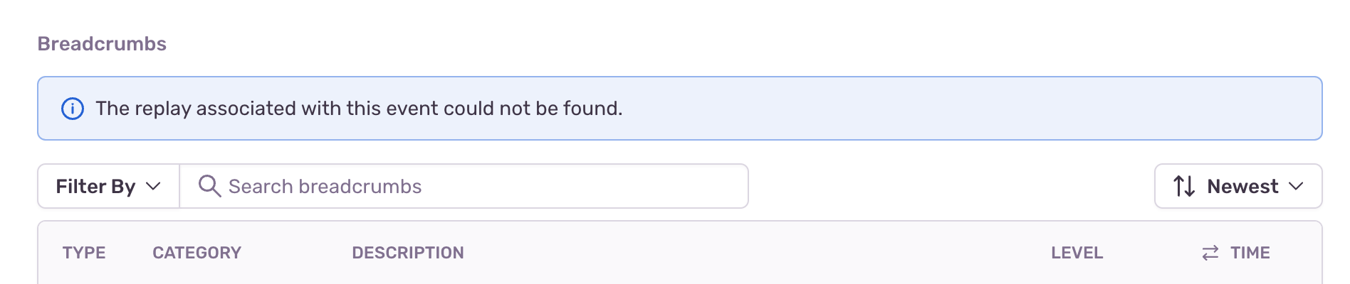 [Replay] Link to Replay on Issue Detail when no replay is available · Issue #45841 · getsentry ...