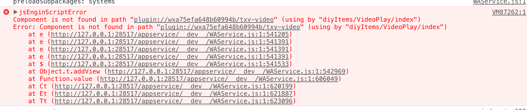 微信小程序下引入腾讯视频插件失败 · Issue #1316 · NervJS/taro · GitHub