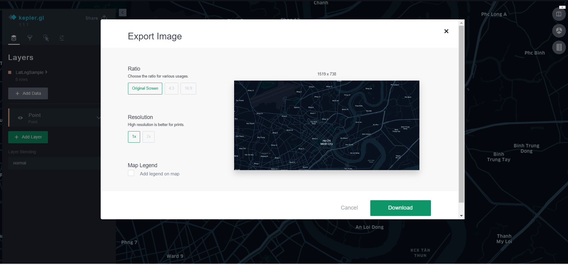 Can't export images kepler.gl [Bug] · Issue #594 · keplergl/kepler.gl · GitHub