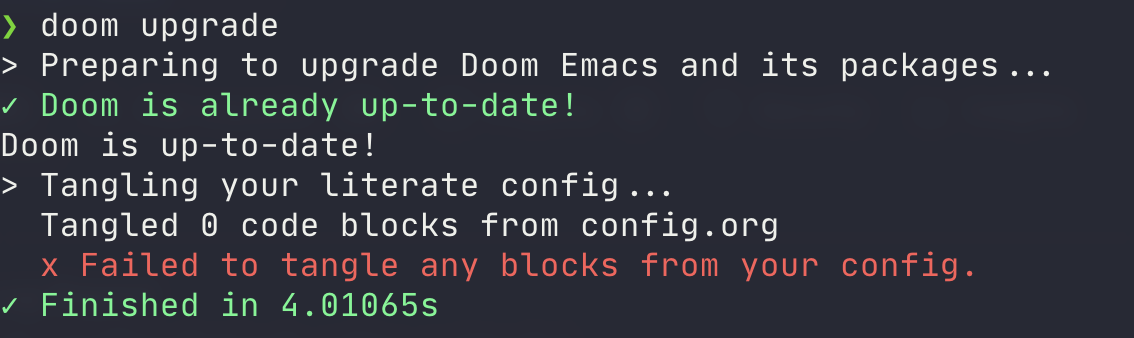 there is a bug on package "literate" · Issue #6717 · doomemacs/doomemacs · GitHub