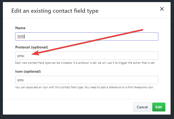 Make SMS link clickable · Issue #1304 · monicahq/monica · GitHub