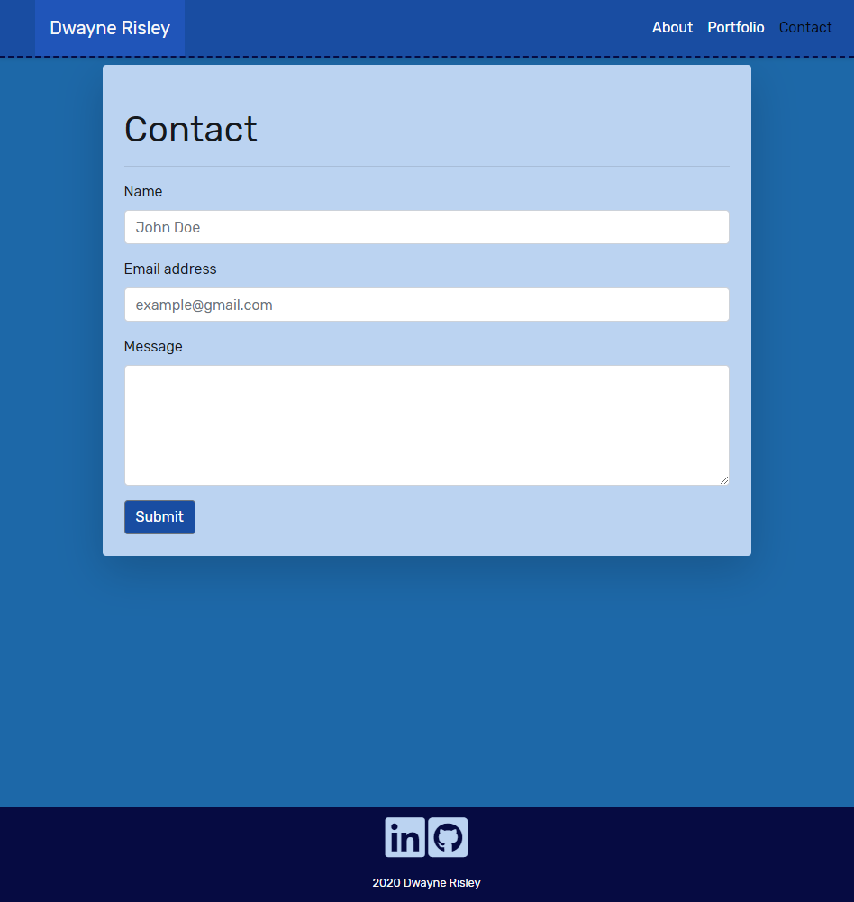 GitHub - RisleyDwayne/responsive-portfolio