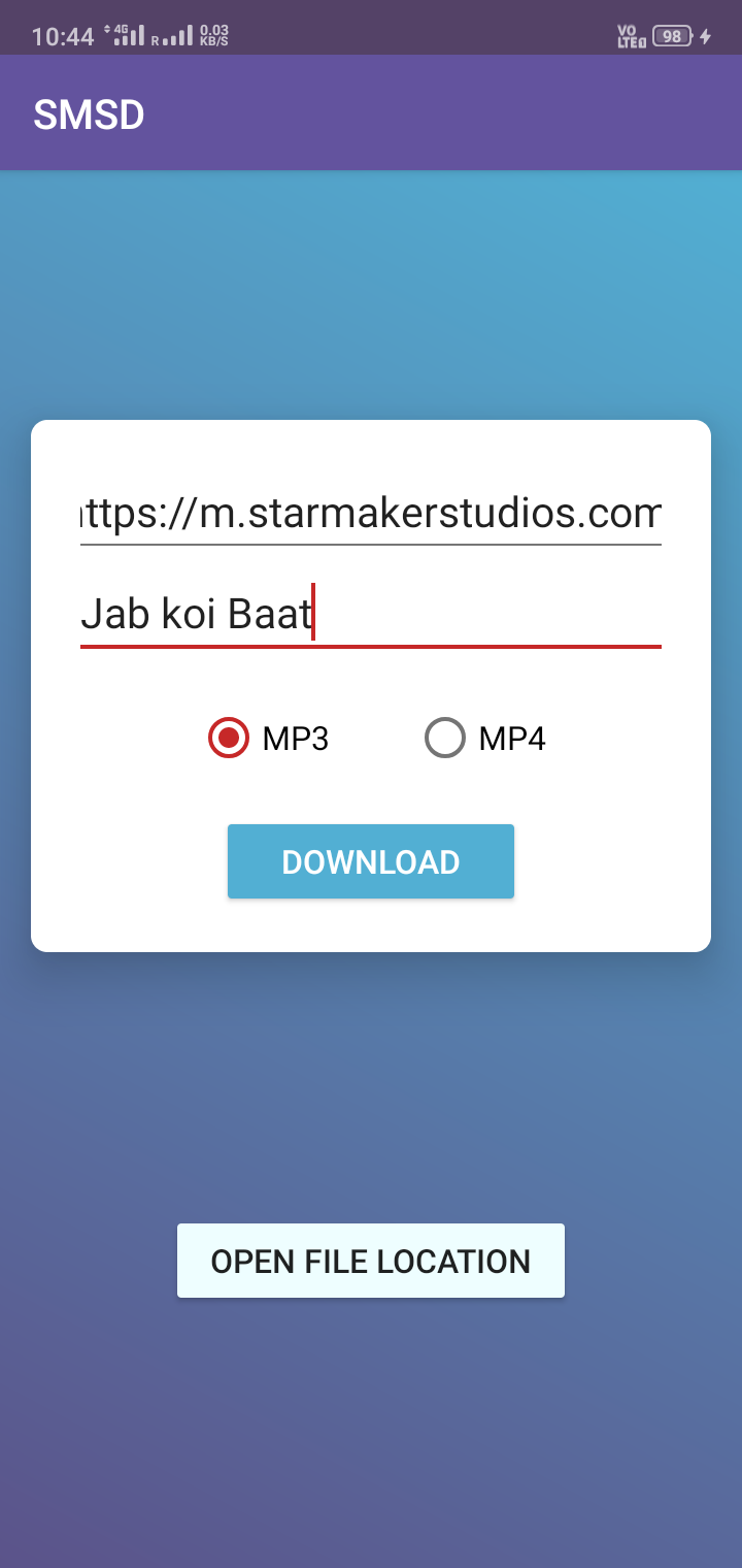 GitHub - akarshsingh9/StarMaker_Simple_Downloader