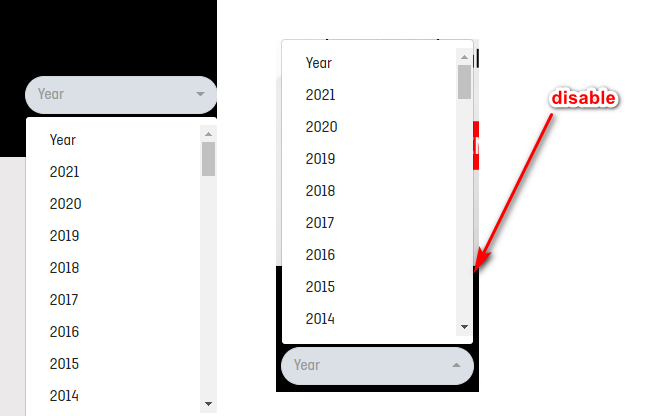 how to disable show select top, just show down · Issue #2546 · snapappointments/bootstrap-select ...