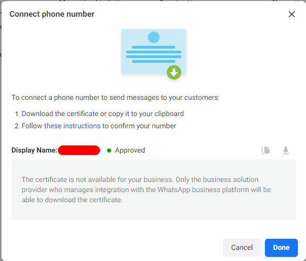 I Am Not Able To Add Any Phone Number In Whatsapp Manager Issue 59 