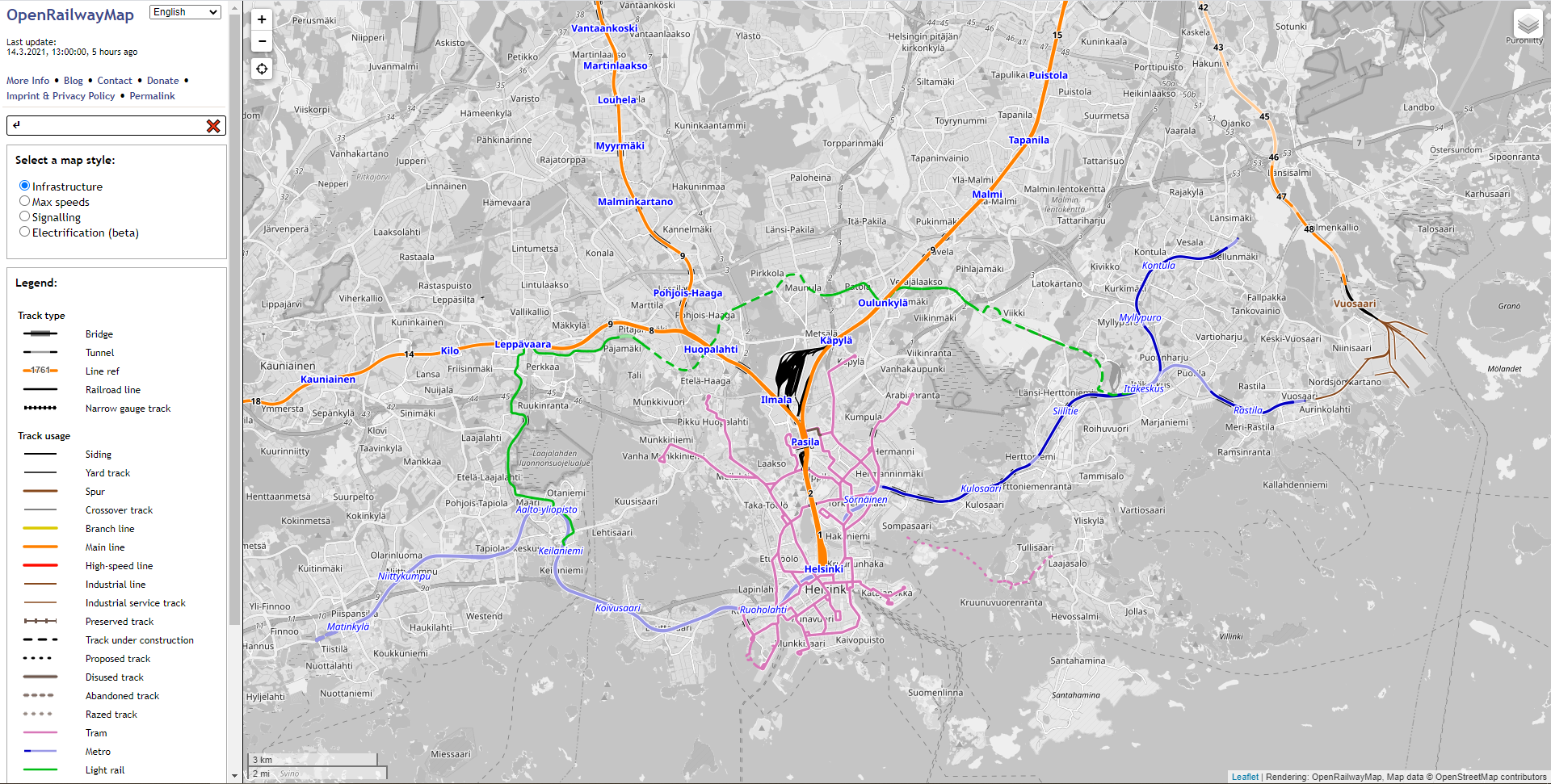 Electrification Layer: Track which is under construction is displayed as "electrified" · Issue ...