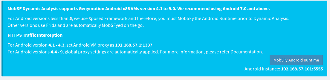 Mobsfying Android Runtimeconnection Failed · Issue 1138 · Mobsf Mobile