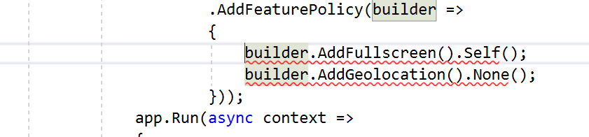 Add Feature Policy Header Implementation By Andrewlock · Pull Request 48 · Andrewlock