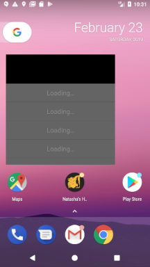 App Widget Stuck Loading · Issue #1 · aaroncrutchfield ...