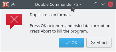 Double Commander 1.0.0_beta (Qt5) failed to launch: Exception=Duplicate icon format. · Issue ...