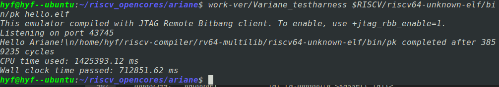 How Long Does It Take To Run Simulation Using Verilator · Issue 258 · Openhwgroupcva6 · Github 9721