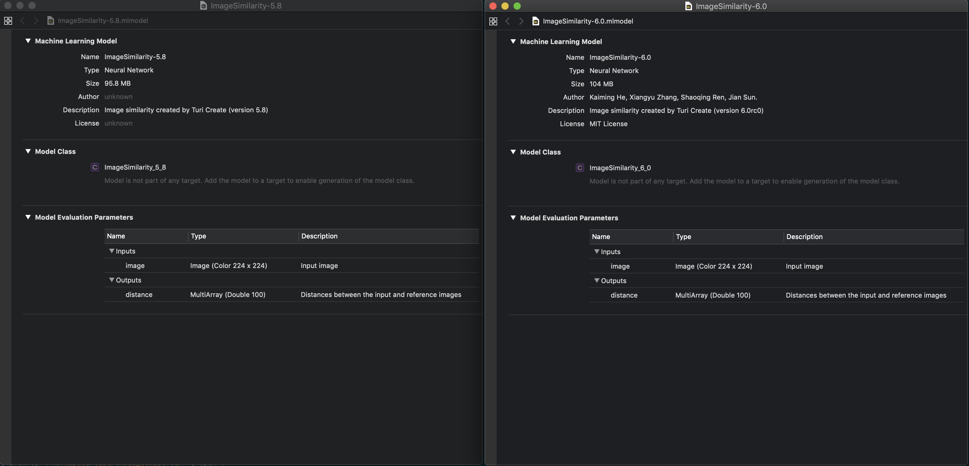 Image Similarity exported coreml spec includes two useless layer · Issue #2697 · apple ...