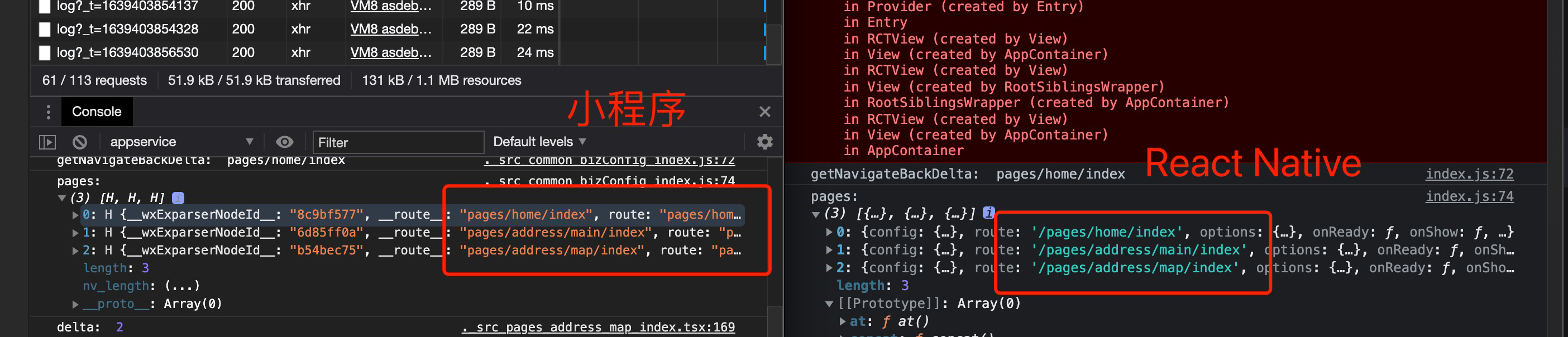 Taro.getCurrentPages() 小程序和 React Native 不一致 · Issue #10907 · NervJS/taro · GitHub