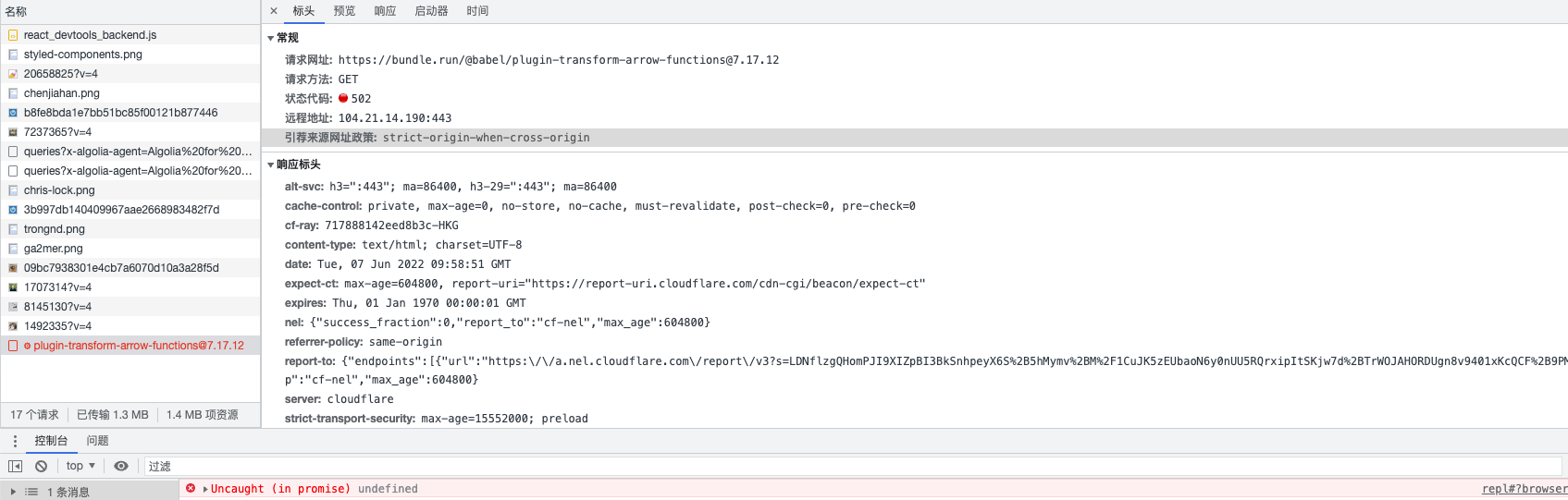 bundle.run 502 bad gateway & Plugins cound not be loaded · Issue #2651 · babel/website · GitHub