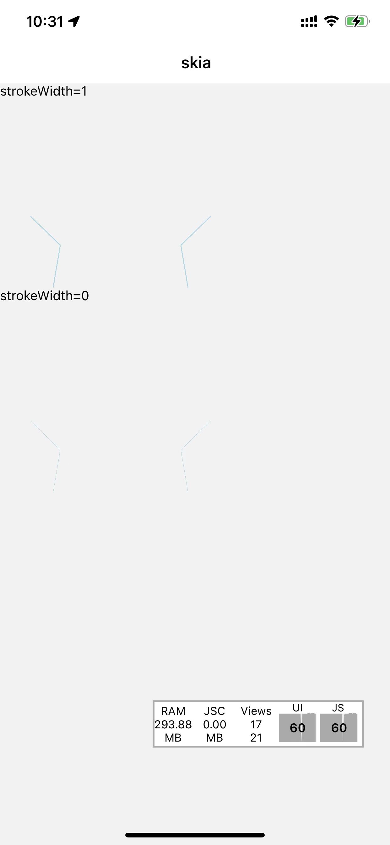 strokeWidth set to 0 is not supported for Path · Issue #888 · Shopify/react-native-skia · GitHub