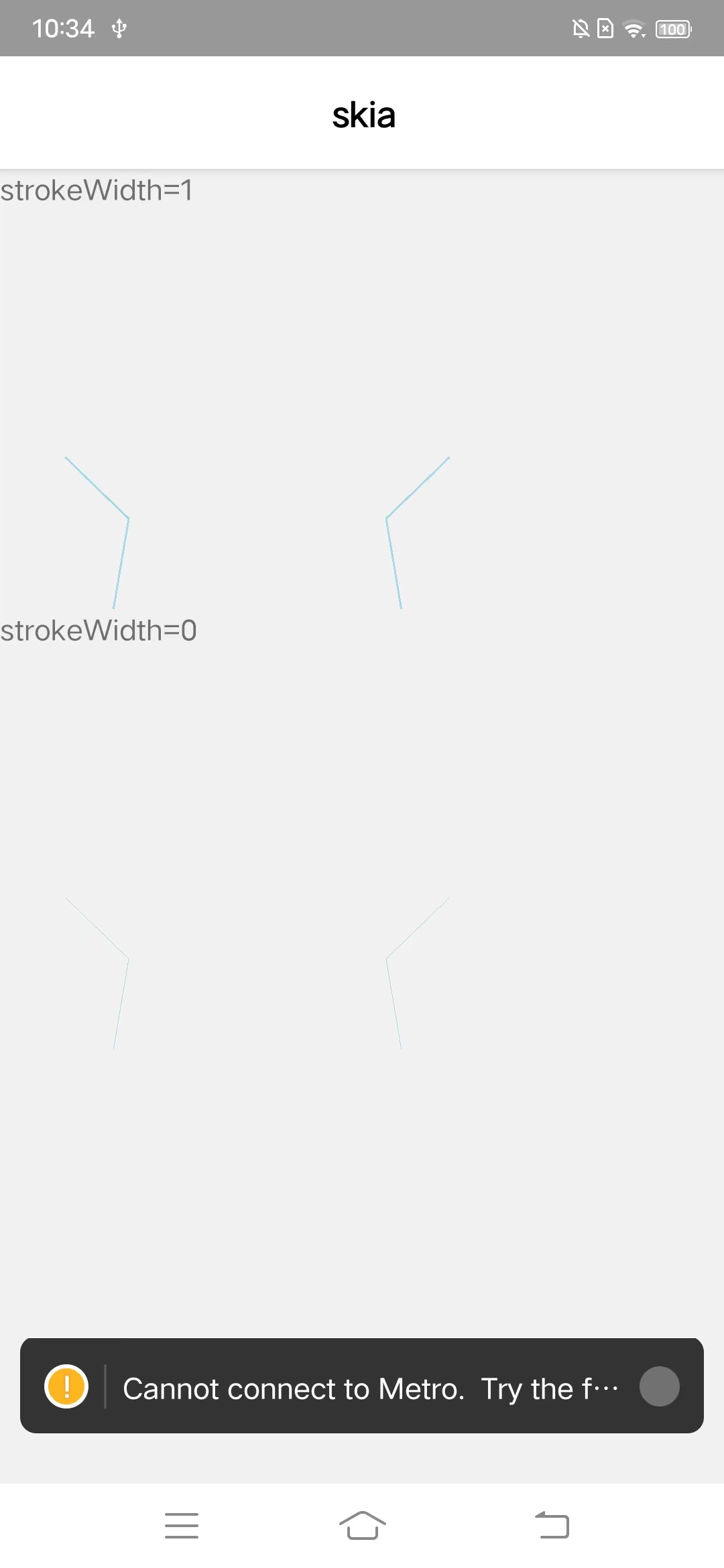 strokeWidth set to 0 is not supported for Path · Issue #888 · Shopify/react-native-skia · GitHub