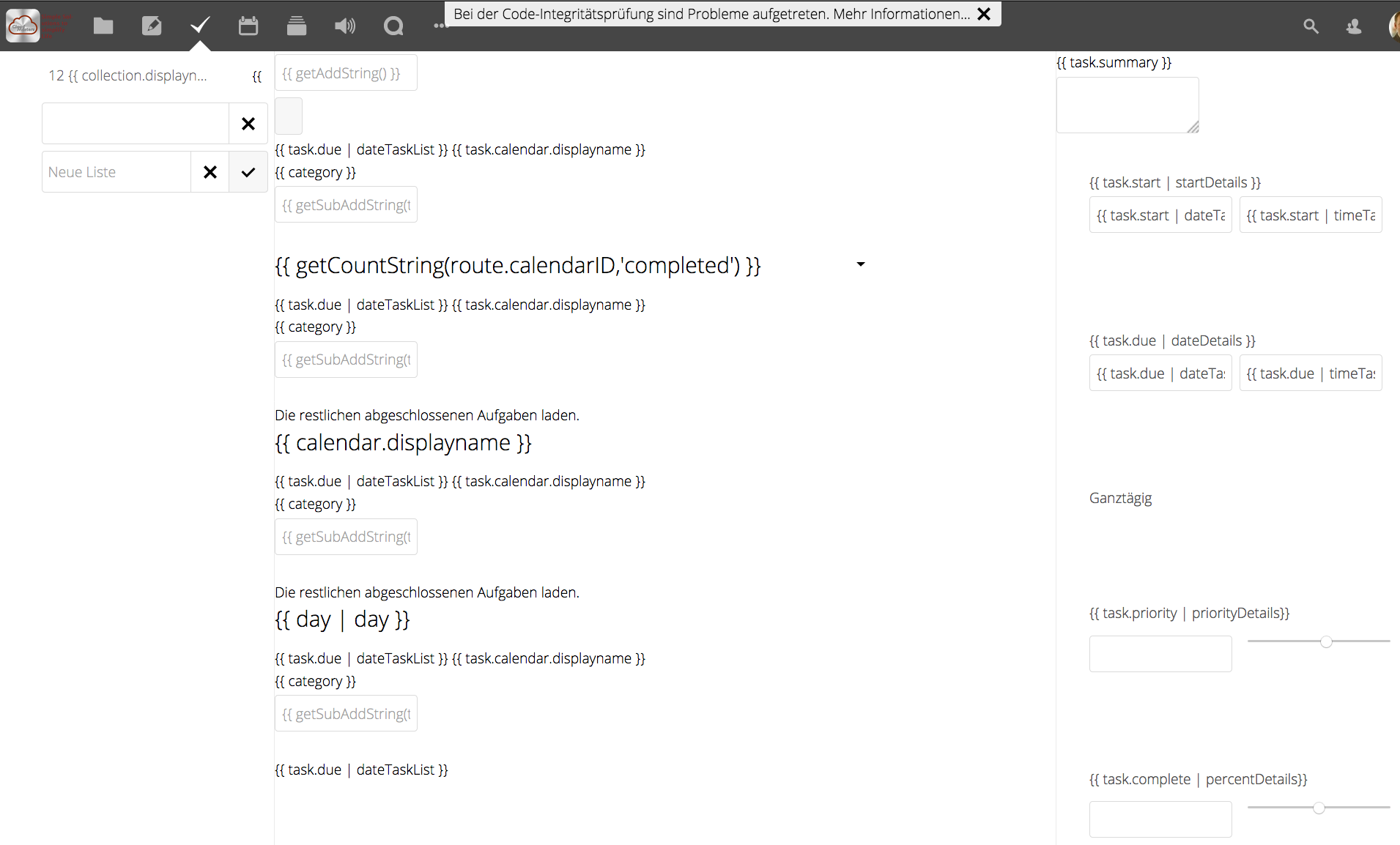 NextCloud 13 · Issue #136 · nextcloud/tasks · GitHub