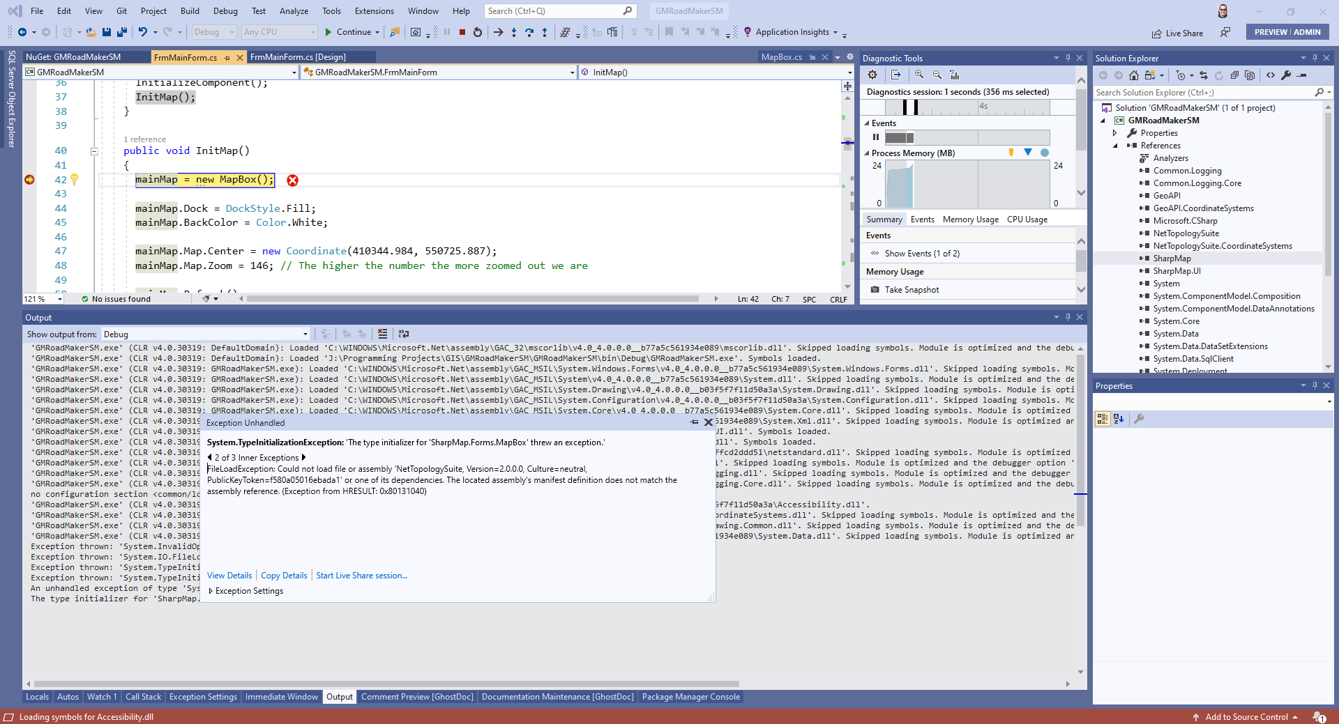Sharpmap for Winforms UI crashes at program start · Issue #183 ...