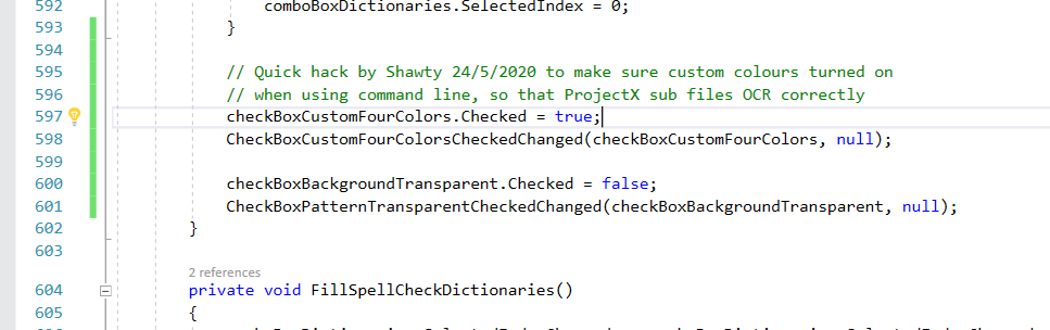 (Question): Is there a full list of ALL the command line options ...