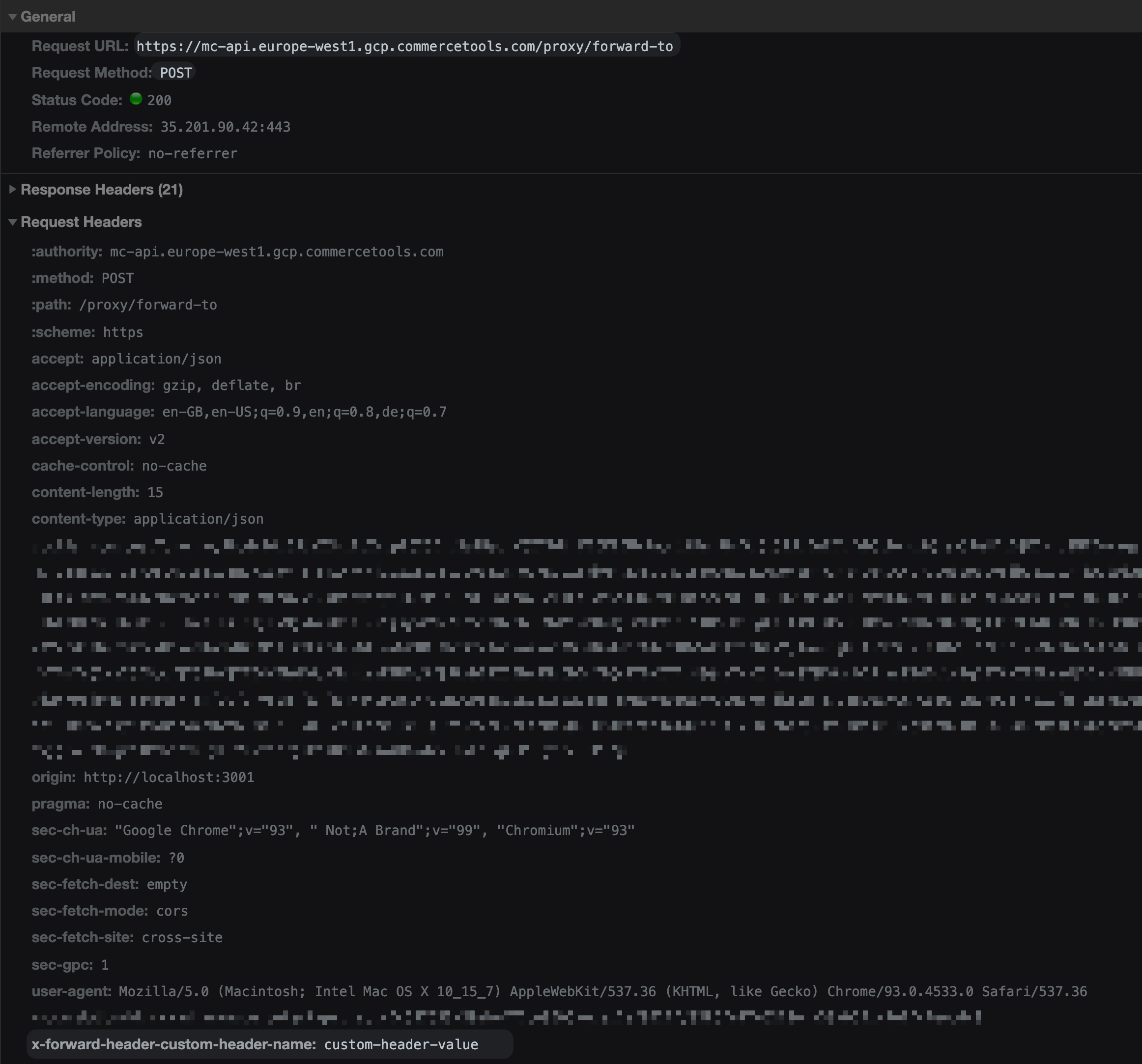 Allow custom headers from Custom Applications when using the proxy/forward-to/ endpoint · Issue ...