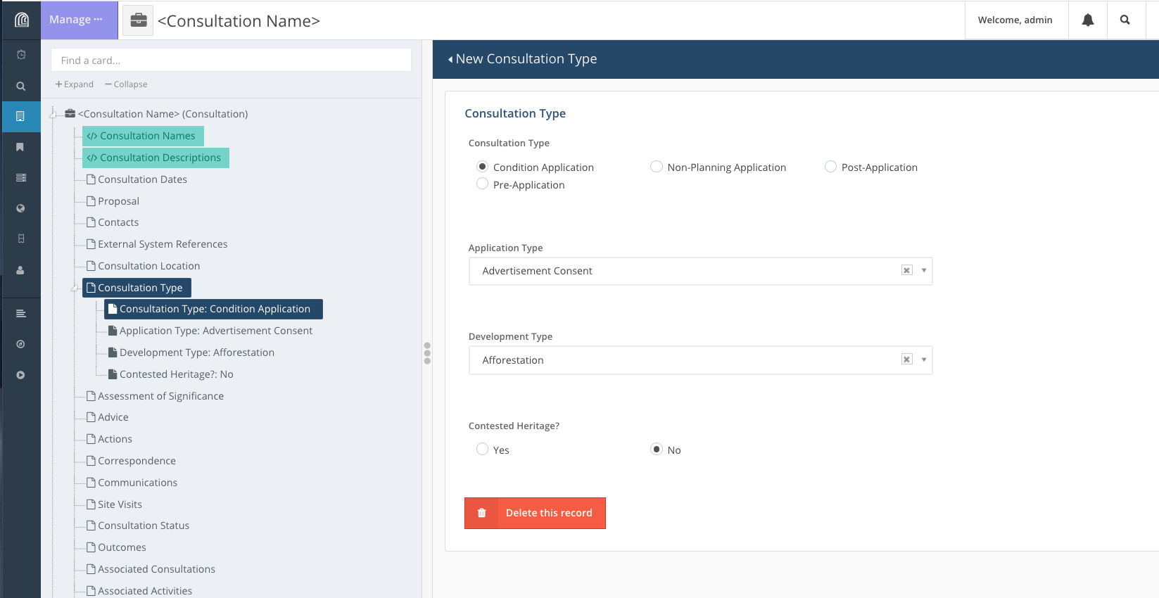 Consultation Type card overlapping with white space/radio buttons · Issue #914 · archesproject ...
