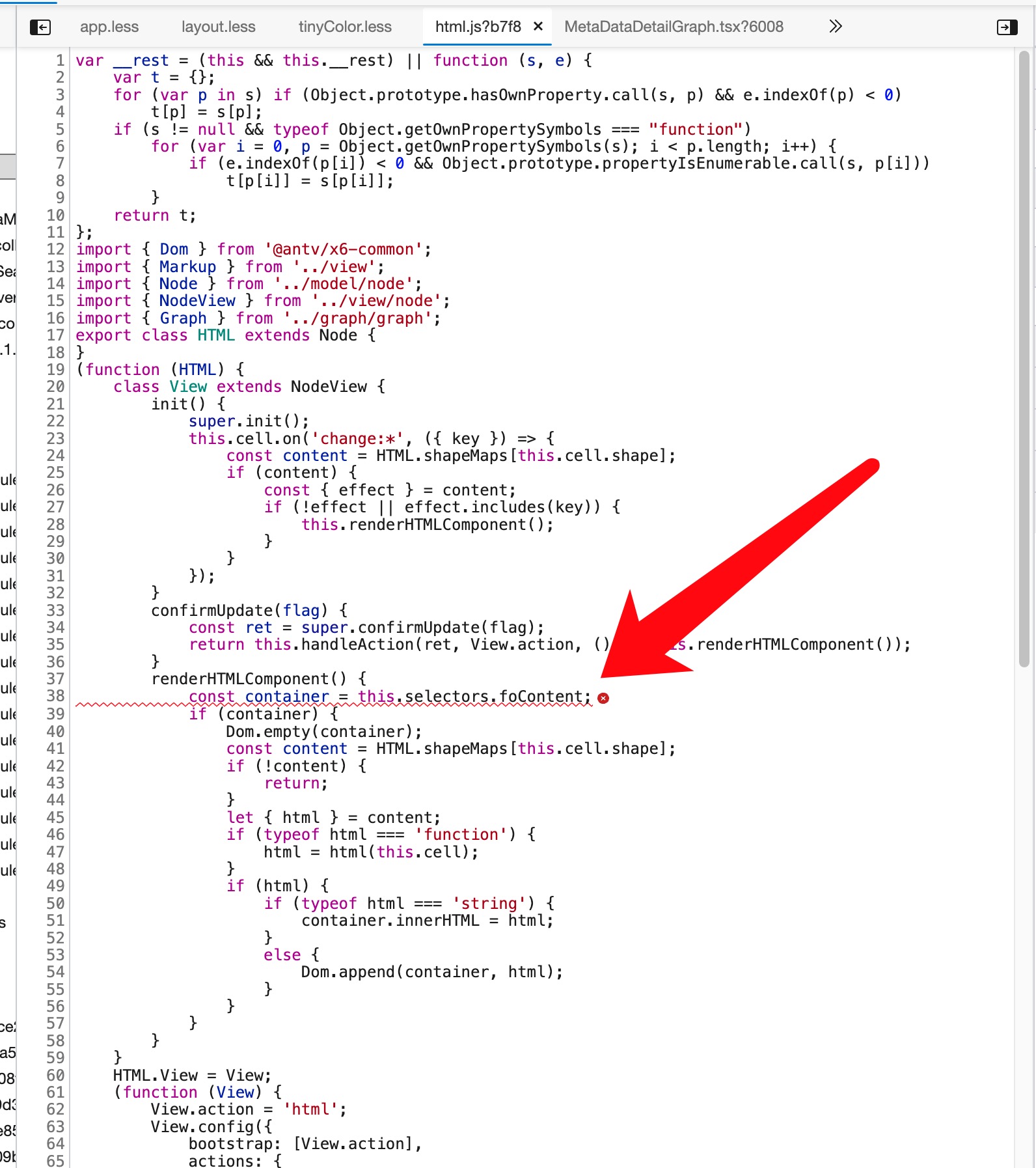 使用Shape.HTML渲染节点，有可能触发html.js的一个bug造成页面崩溃 · Issue #3182 · antvis/X6 · GitHub