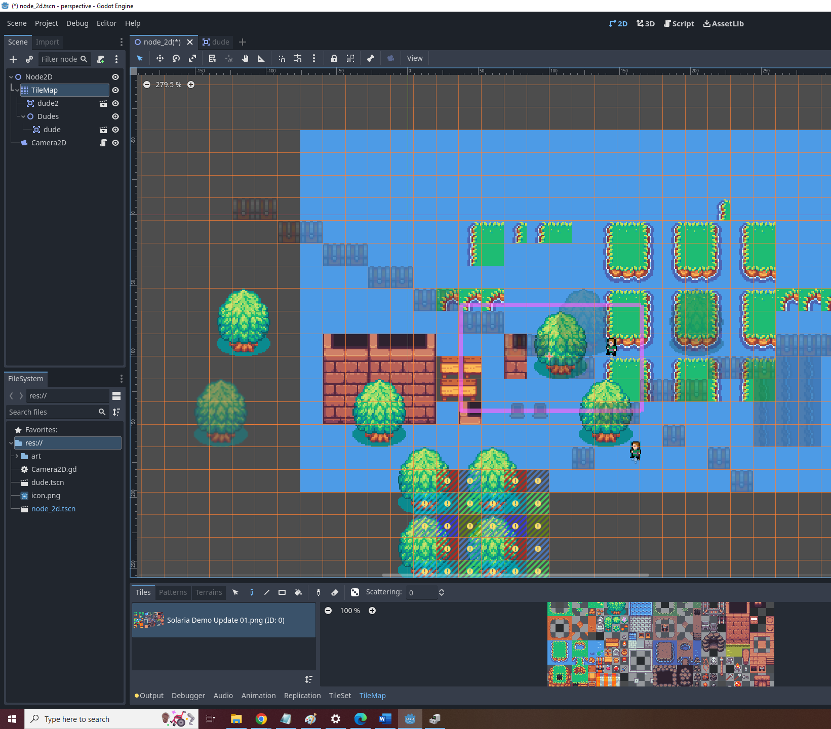 New TileMap editor: Interacting with invalid tiles causes crash · Issue #61198 · godotengine ...